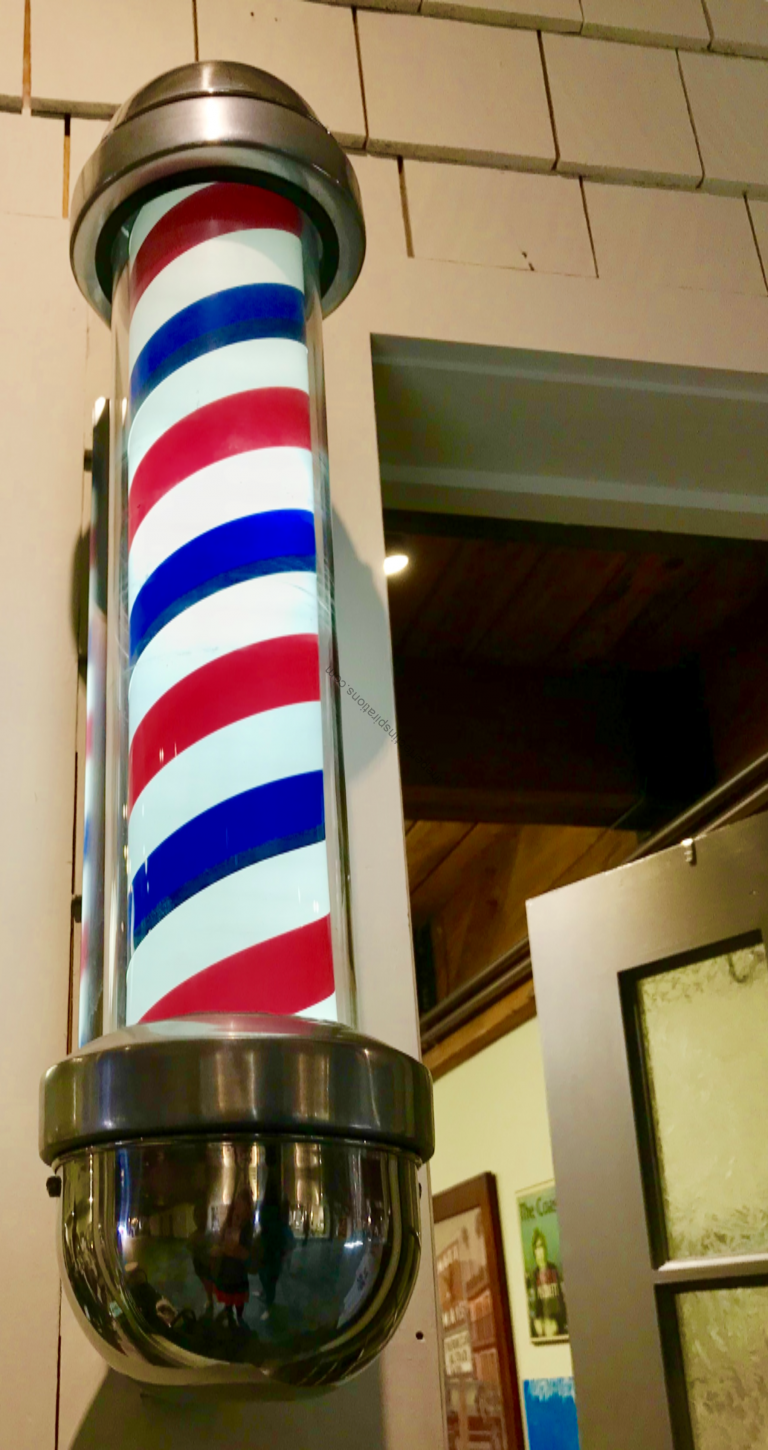 Barber Poll Greeting Card • The Perfect Inspirations